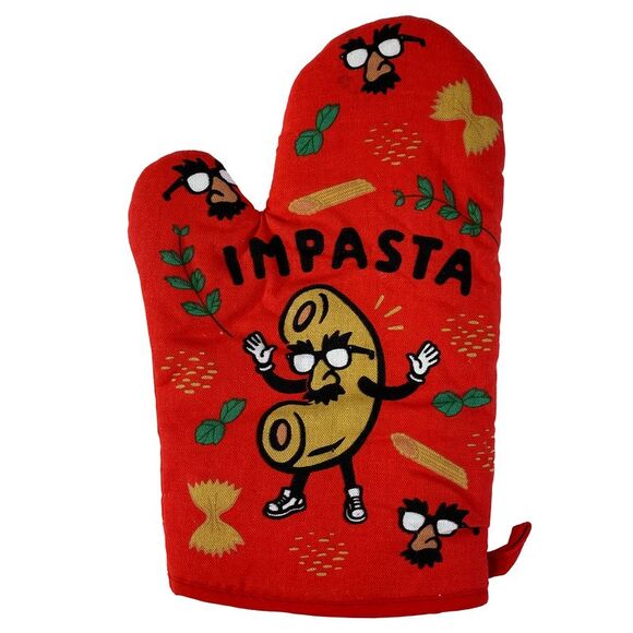 Crazy Dog T-Shirts | Kitchen | Impasta Oven Mitt Funny Noodle Disguise ...